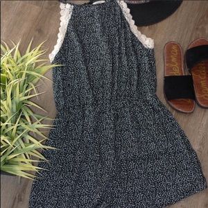 Ganji | Dresses | Black White Romper | Poshmark